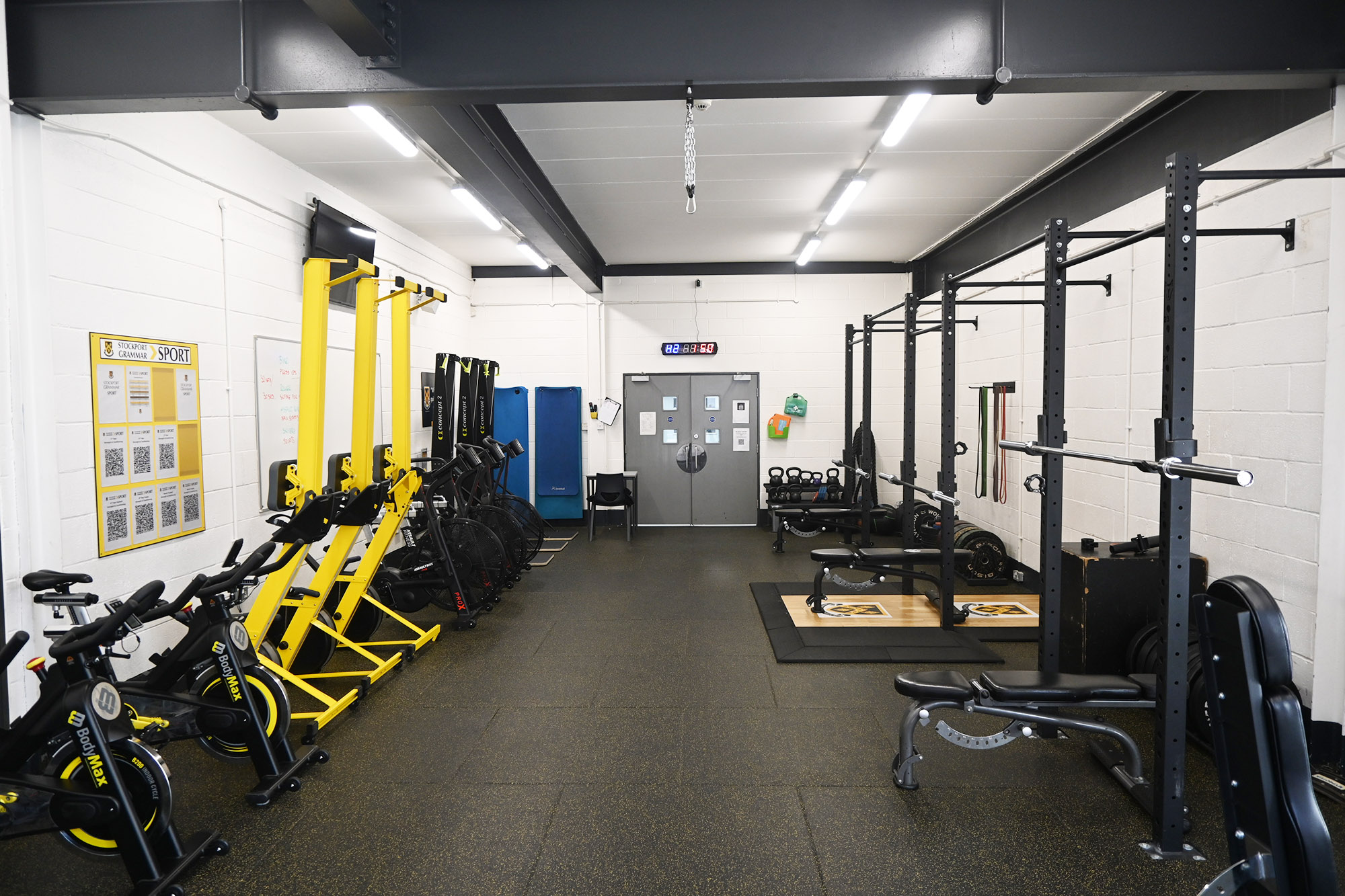 Facilities - Fitness Room - Stockport Grammar School