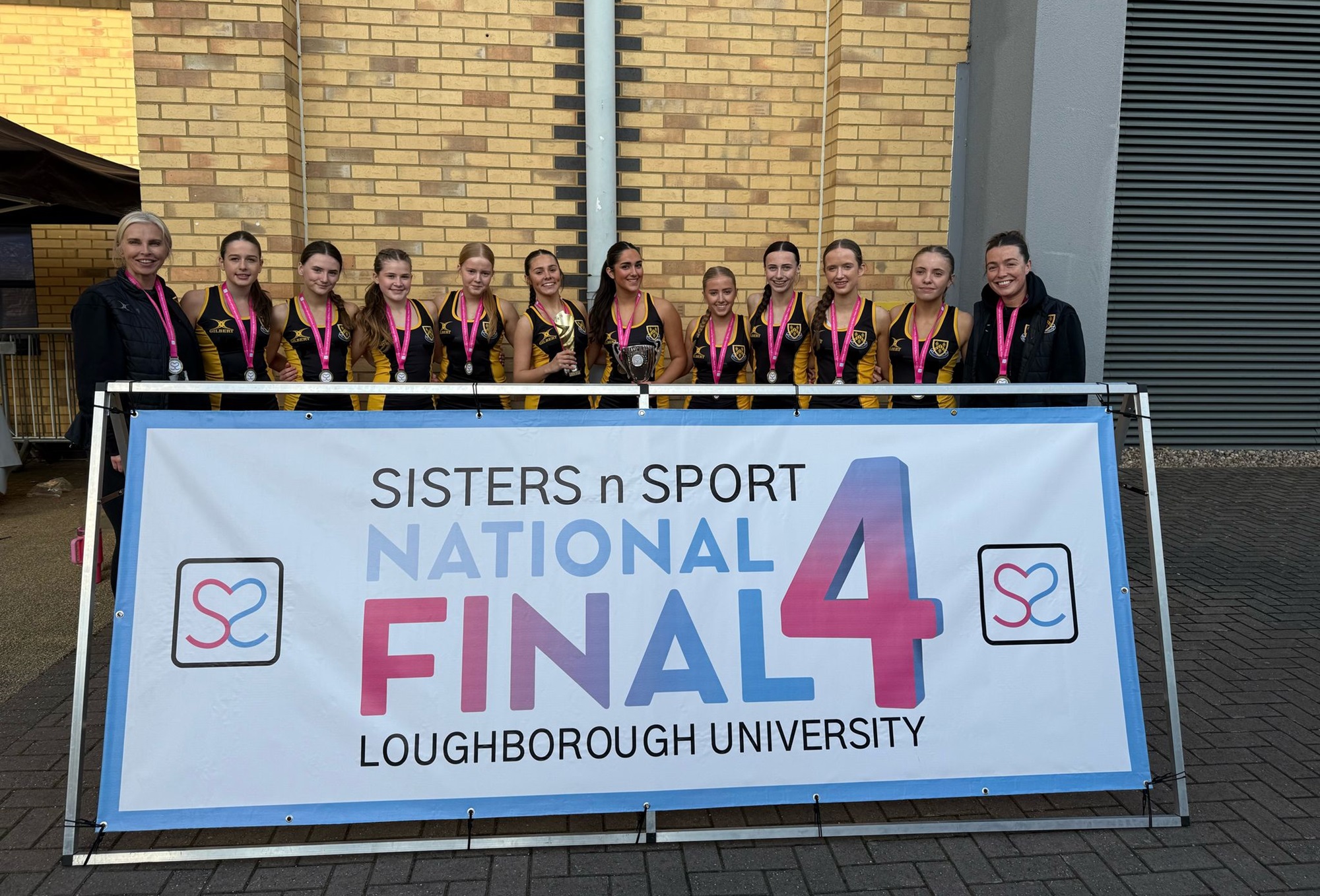 U15 netballers are national champions - Stockport Grammar School