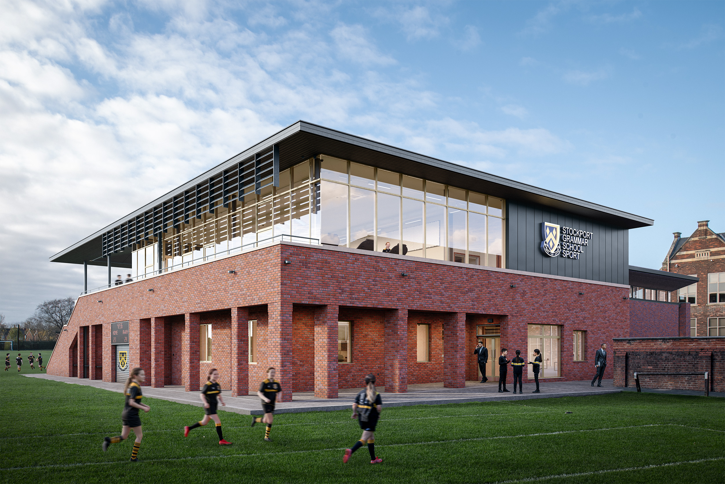 New Sports Pavilion - Stockport Grammar School